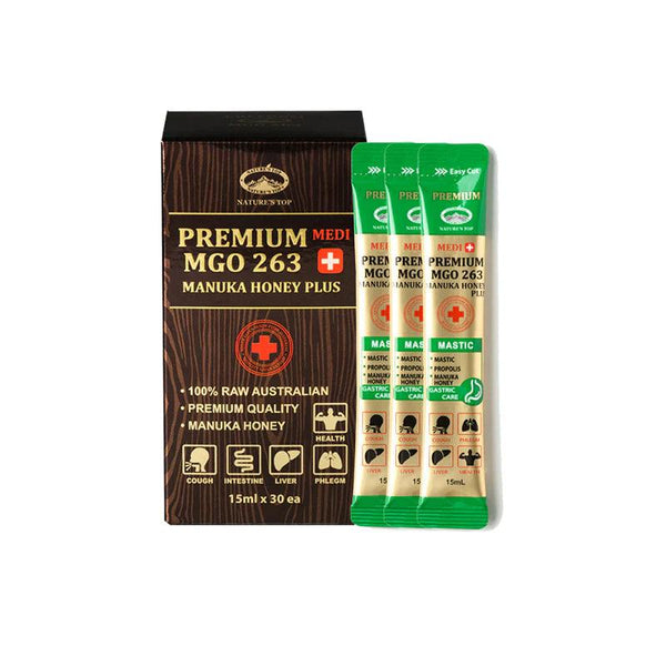 Nature’s Top Medi Manuka MGO 263 Plus Mastic 15ml x 30 Sachet – QVM ...